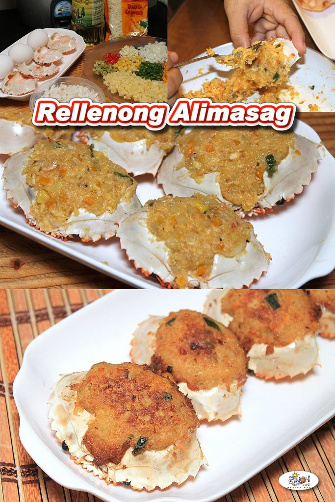 Rellenong Alimasag Recipe - Pinoy Recipe at iba pa