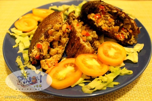 Rellenong Bangus Recipe by PinoyRecipe.net