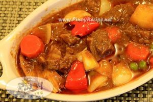 Kalderetang Baka Recipe (Beef Caldereta)