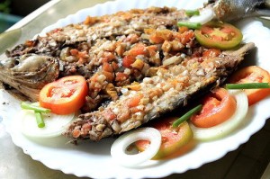 Inihaw na Bangus Recipe (Grilled Stuffed Milkfish)