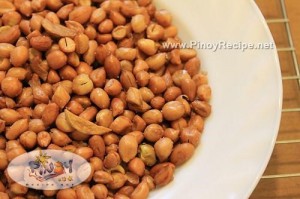 Adobong Mani Recipe or Fried Peanuts with Garlic Recipe