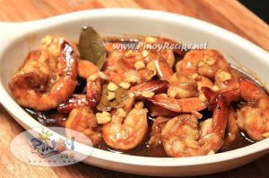 Shrimp Adobo Recipe or Adobong Hipon