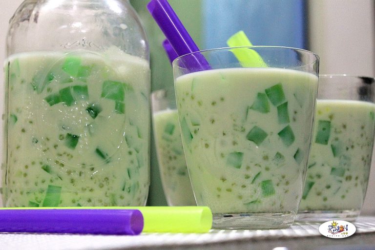 Buko Pandan Juice with Sago Recipe - Pinoy Recipe at iba pa