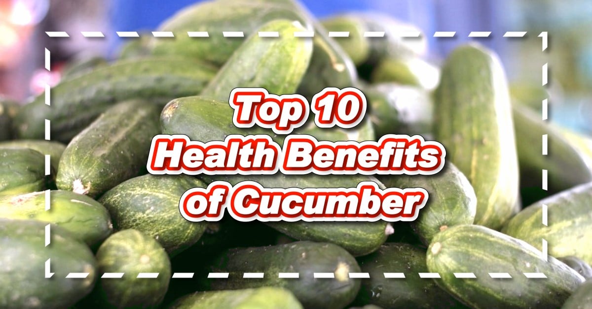 Top 10 Health Benefits of Cucumber or Pipino | Pinoy Recipe at iba pa