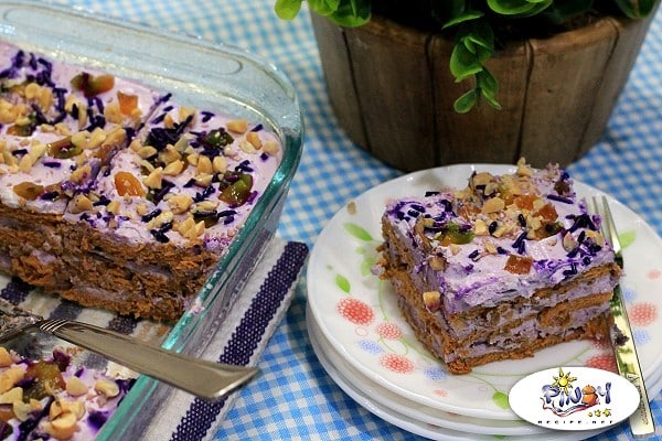 Ube Langkasuy Graham Float Recipe - Pinoy Recipe at iba pa