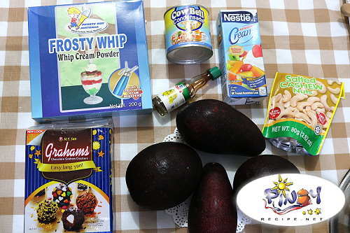 Avocado Graham Float Recipe - Filipino Recipes Portal