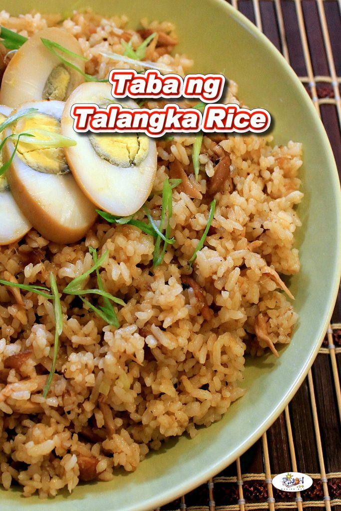 Taba ng Talangka Rice Recipe - Pinoy Recipe at iba pa