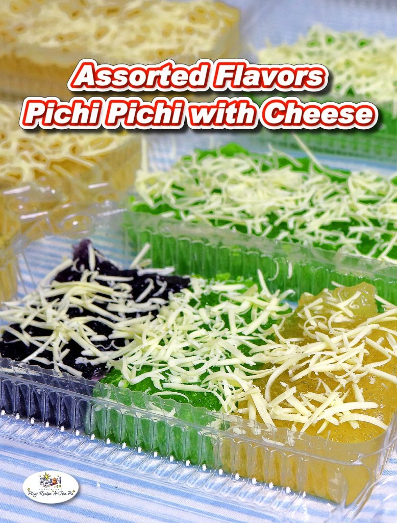 Pichi Pichi Recipe with Cheese Assorted Flavors pang Negosyo - Pinoy ...
