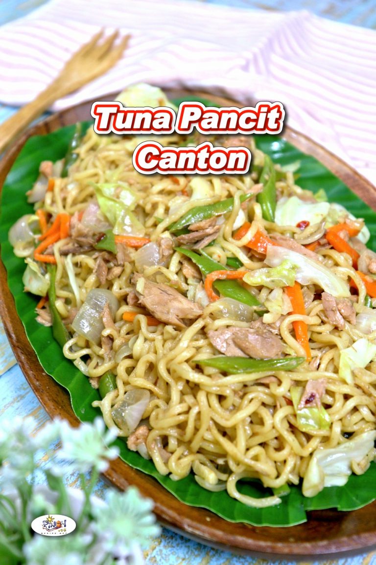 Tuna Pancit Canton Recipe - Pinoy Recipe at iba pa
