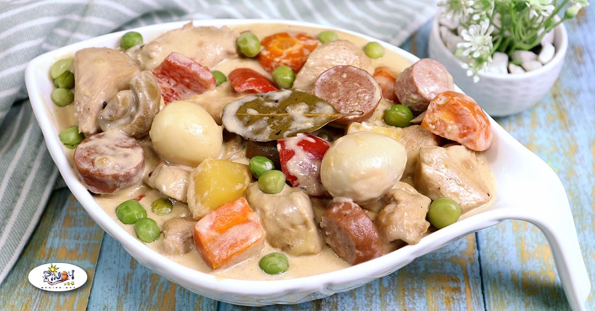 Creamy Chicken Pastel Recipe - Pinoy Recipe at iba pa