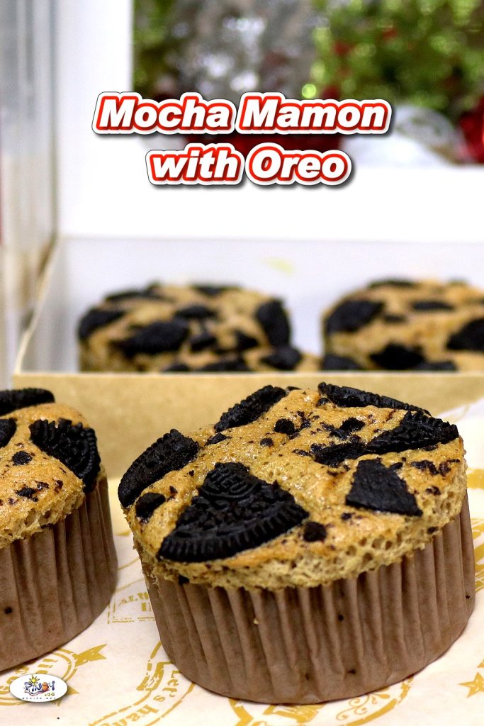 Mocha Mamon with Oreo Recipe - Pinoy Recipe at iba pa
