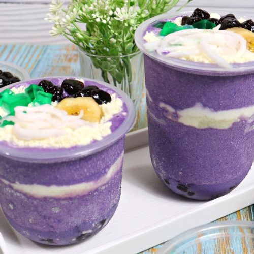 Ube Halo-Halo Ice Scramble Recipe - Pinoy Recipe at iba pa