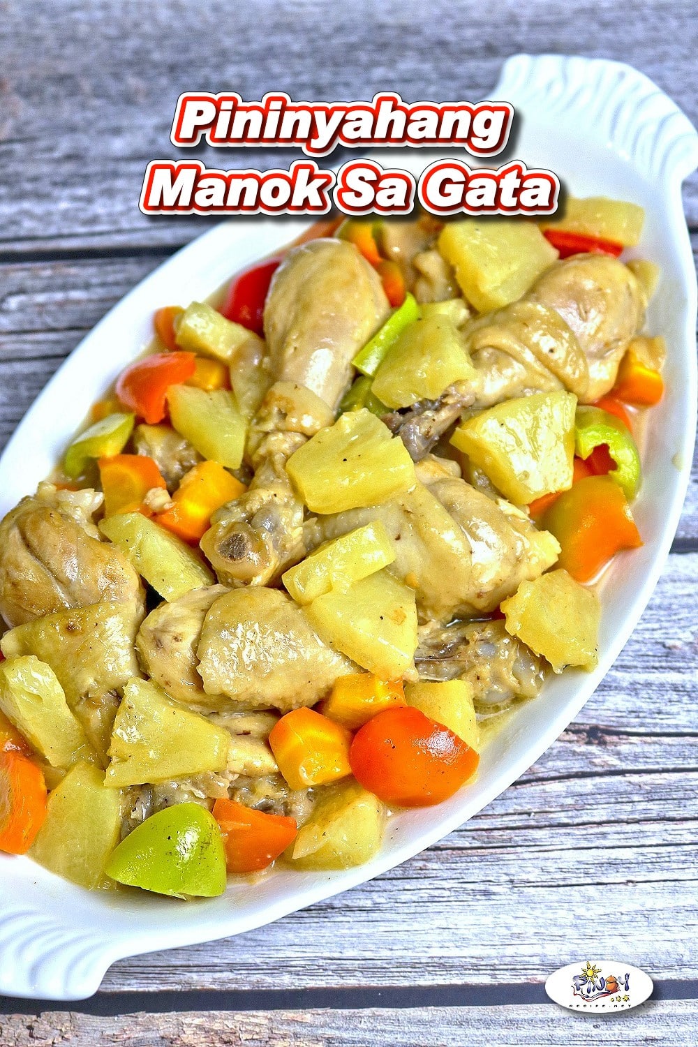 Creamy Pininyahang Manok sa Gata Recipe - Pinoy Recipe at iba pa