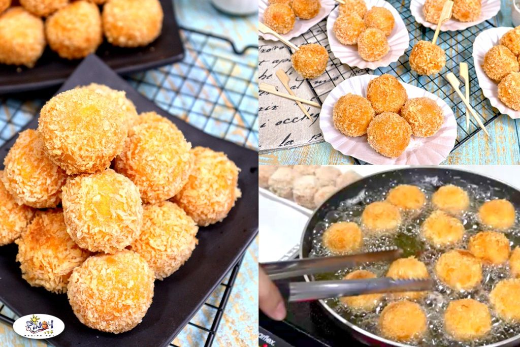Camote Cheese Balls Recipe - Pinoy Recipe at iba pa