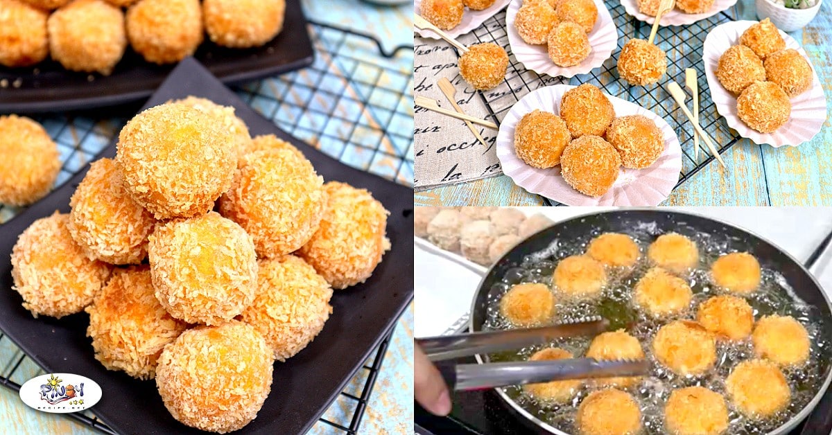 Camote Cheese Balls Recipe - Pinoy Recipe at iba pa