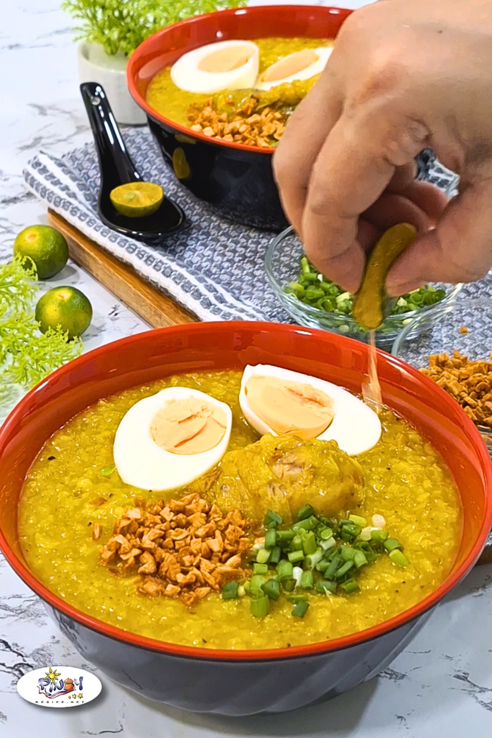 Chicken Arroz Caldo Recipe - Pinoy Recipe at iba pa