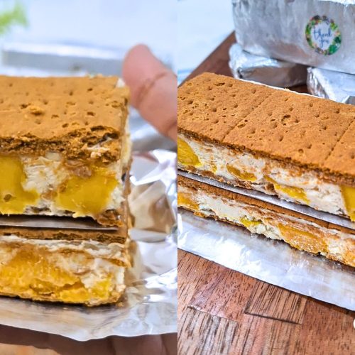 Creamy Mango Graham Bar Recipe - Pinoy Recipe at iba pa