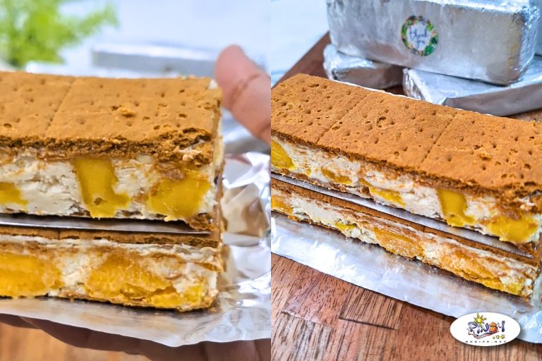Creamy Mango Graham Bar Recipe - Pinoy Recipe at iba pa