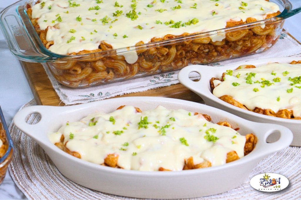 No Bake Macaroni Recipe (Filipino Style) - Pinoy Recipe at iba pa