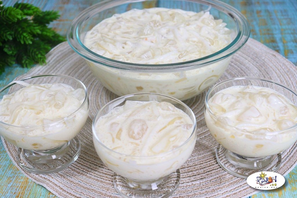 White Buko Salad Recipe - Pinoy Recipe at iba pa