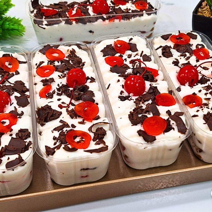 Black Forest Graham Float for Valentines - Pinoy Recipe at iba pa