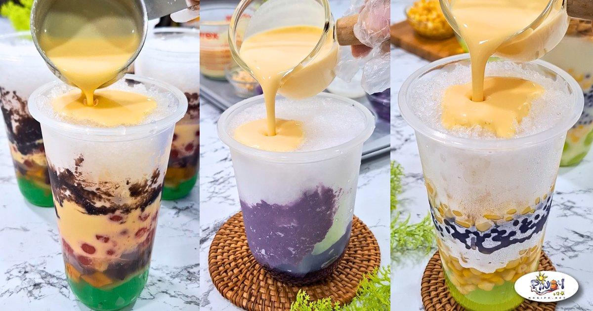 Custard Milk Recipe for Halo Halo - Pinoy Recipe at iba pa