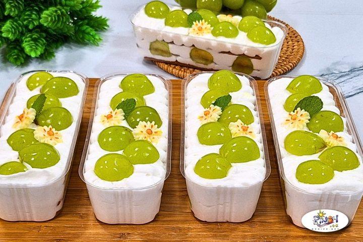Shine Muscat Graham Float Recipe - Pinoy Recipe at iba pa