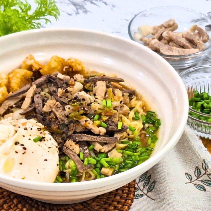 Easy Batchoy using Instant Noodles - Pinoy Recipe at iba pa