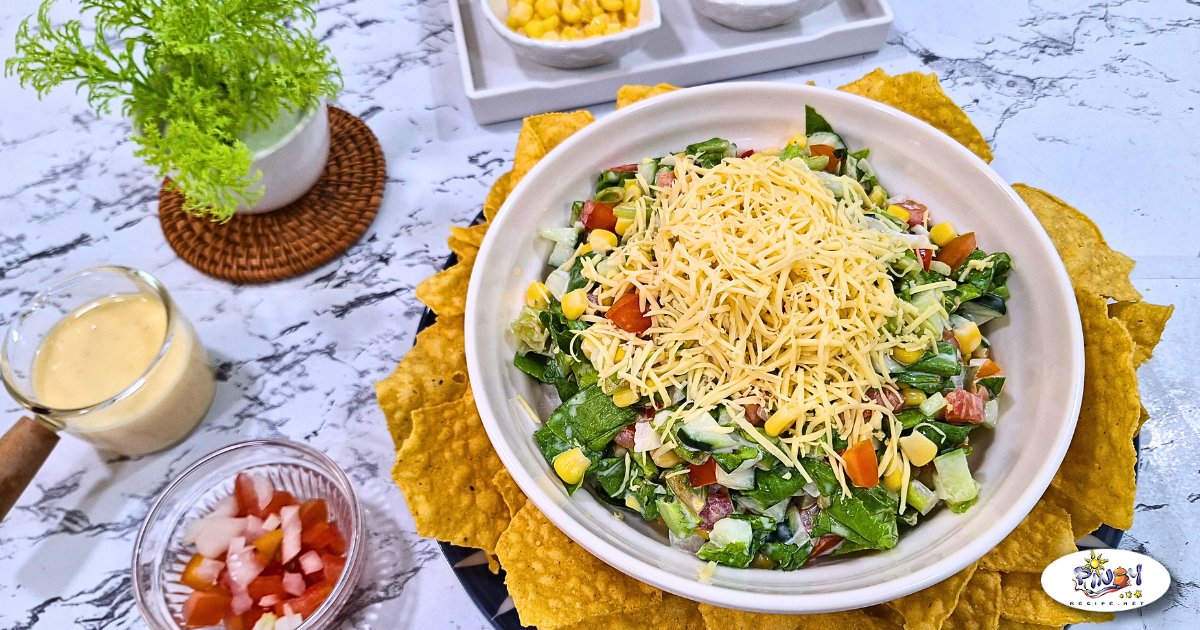 Nacho Salad Recipe - Pinoy Recipe at iba pa