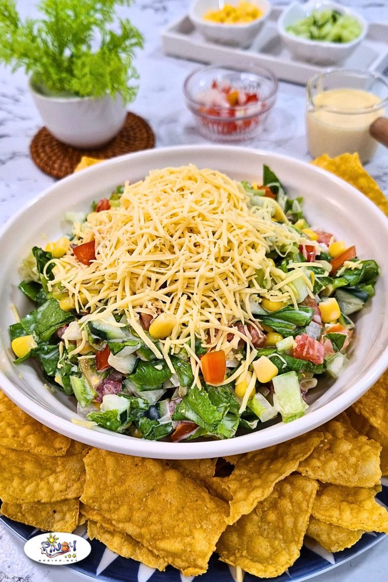 Nacho Salad Recipe - Pinoy Recipe at iba pa