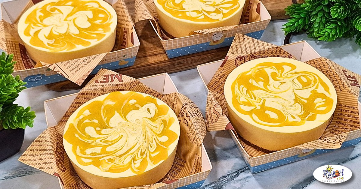 No-Bake Mango Cheesecake Recipe - Pinoy Recipe at iba pa
